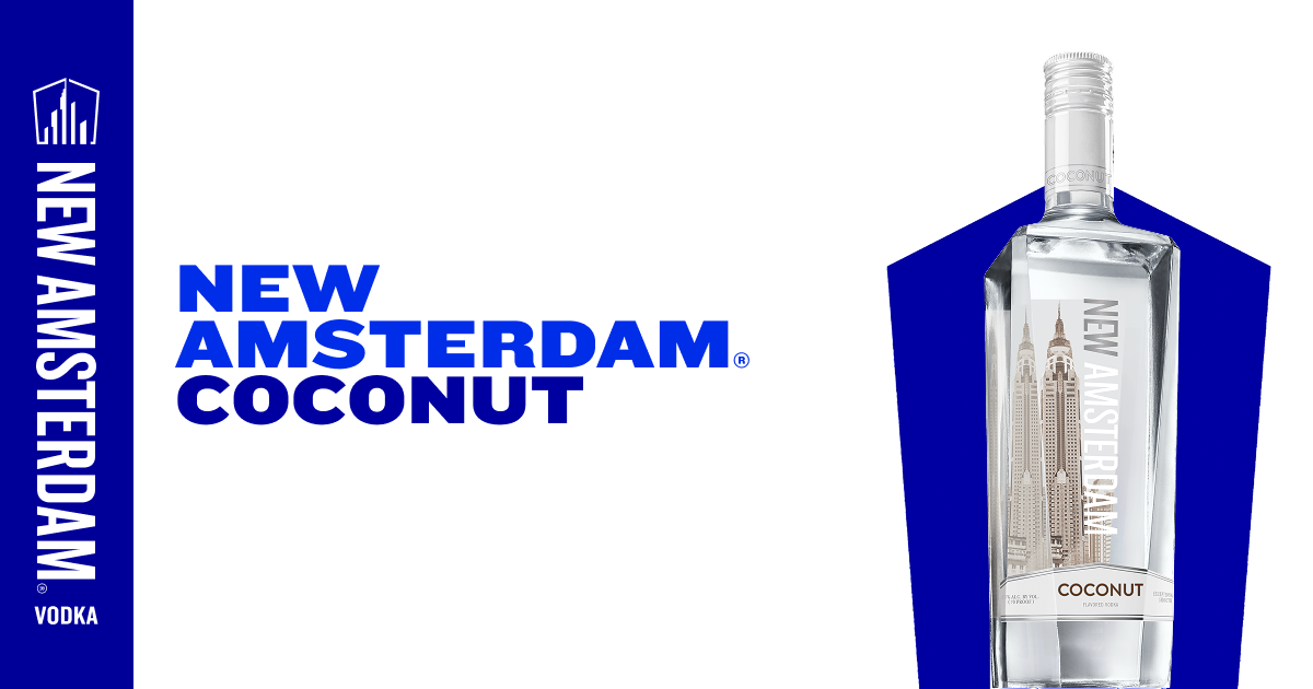 New Amsterdam Vodka | Coconut Vodka