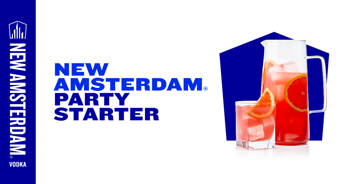 New Amsterdam Vodka Cocktails | Party Starter