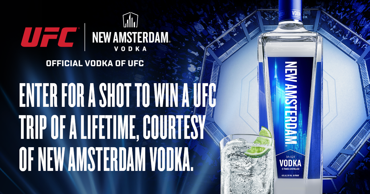UFC | New Amsterdam Vodka