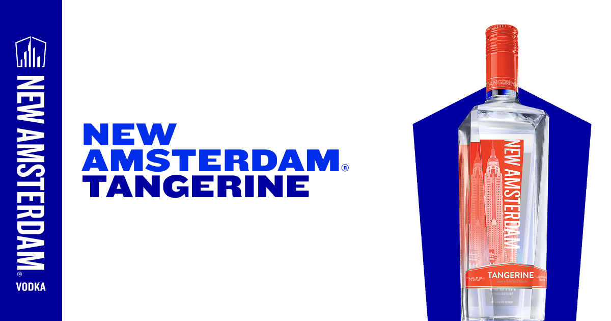 New Amsterdam Vodka | Tangerine Vodka